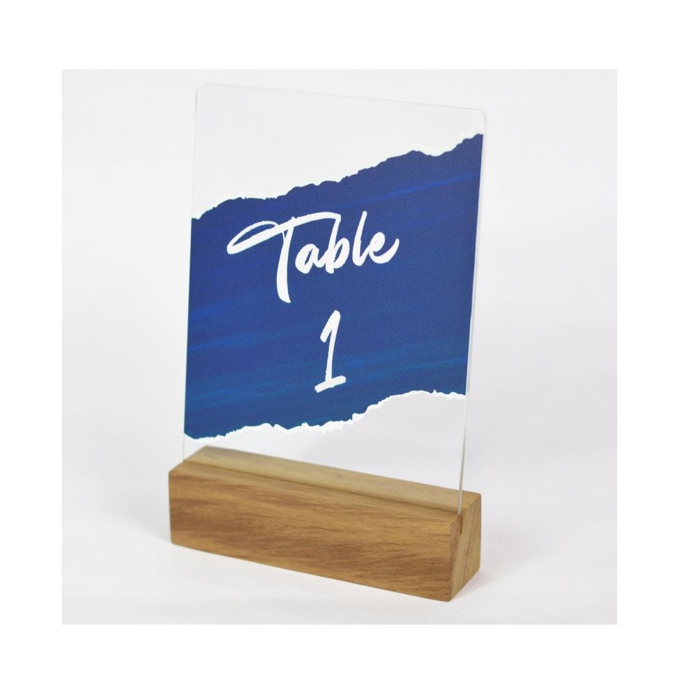 Acrylic Table Top Sign - Professional Display for Clear Messaging